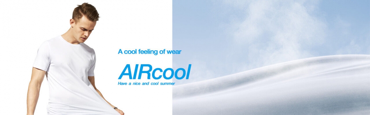 AIRcool Men's T-shirt | A Cool Feeling Of Wear | Ice Shell Fabric